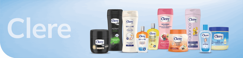 The Clere range of products